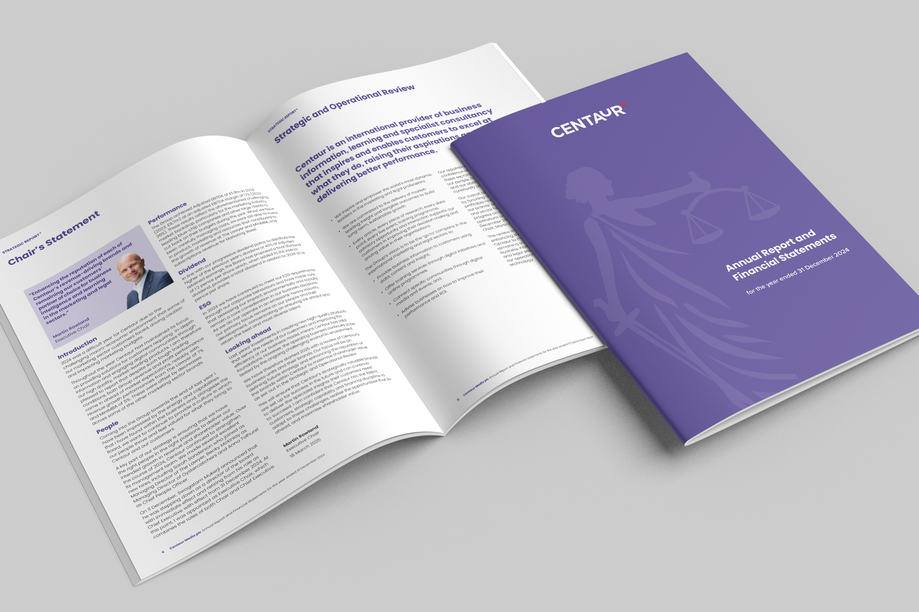 Perivan welcomes Centaur Media PLC to our annual report portfolio - Perivan
